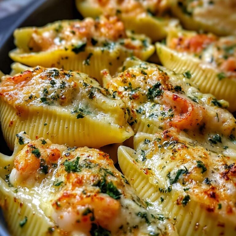 Easy Seafood Stuffed Shells (Creamy & Cheesy Recipe)