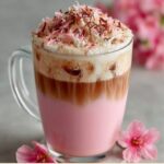 Easy Pink Coconut Iced Latte Recipe in 5 Min